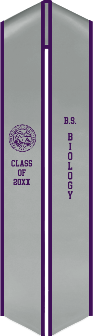 SFSU Graduation Stole | Design Your Own | Free Shipping