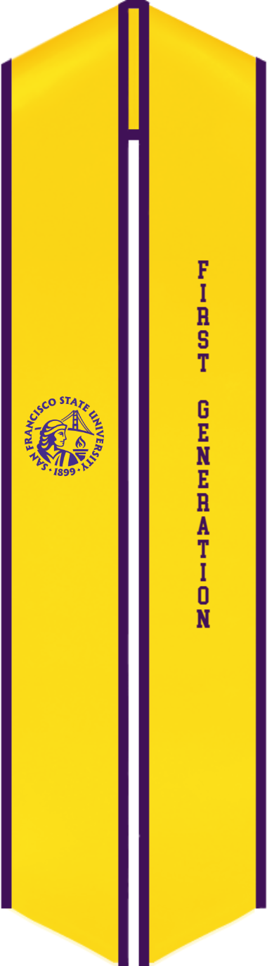 SFSU Graduation Stole | Design Your Own | Free Shipping